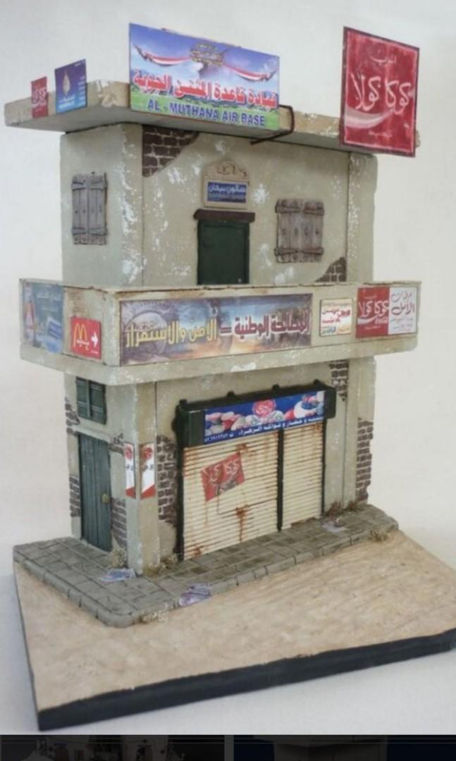 Verlinden Middle East Arab buildings for 1/30, 1/35 scale diorama ...