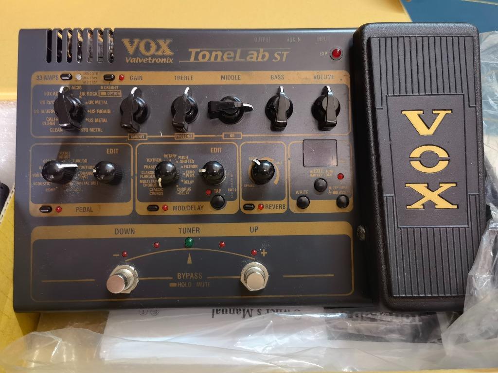 Vox ToneLab ST Guitar Multieffects Pedal, Hobbies & Toys, Music & Media ...