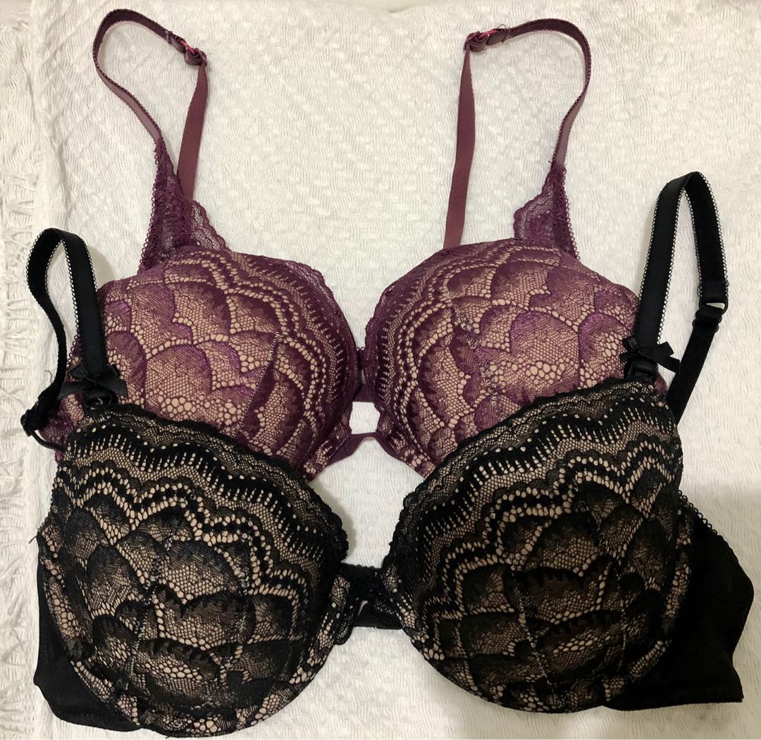 Wonderbra Lace Push Up Bra 36B, Women's Fashion, Activewear on Carousell