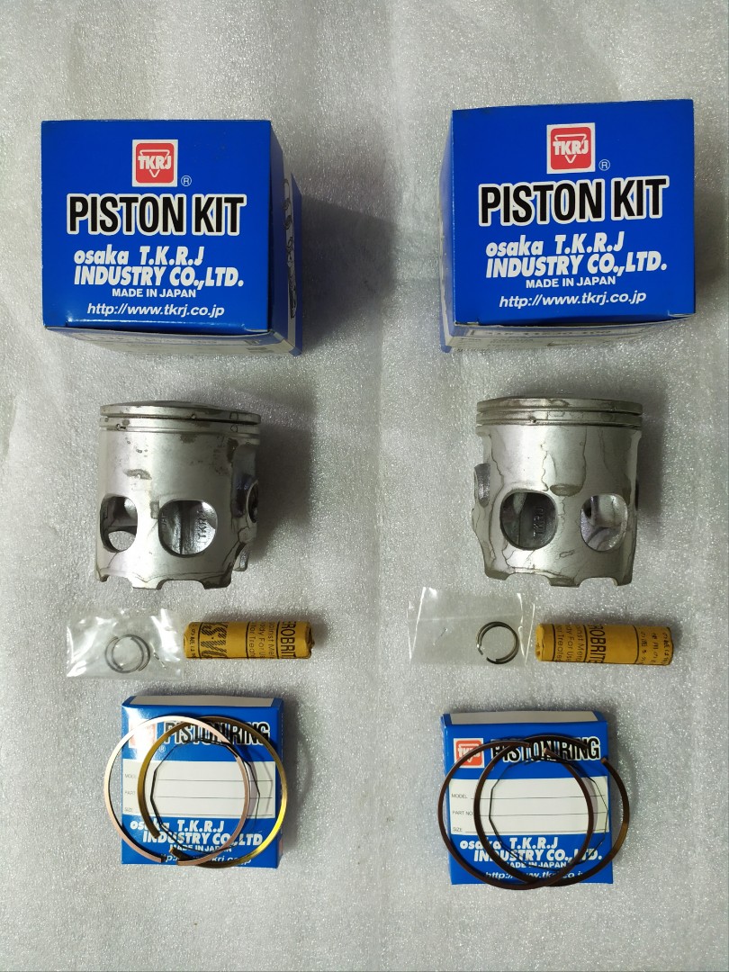 Yamaha RD350LC YPVS Piston Kits TKRJ Japan, Motorcycles, Motorcycle ...