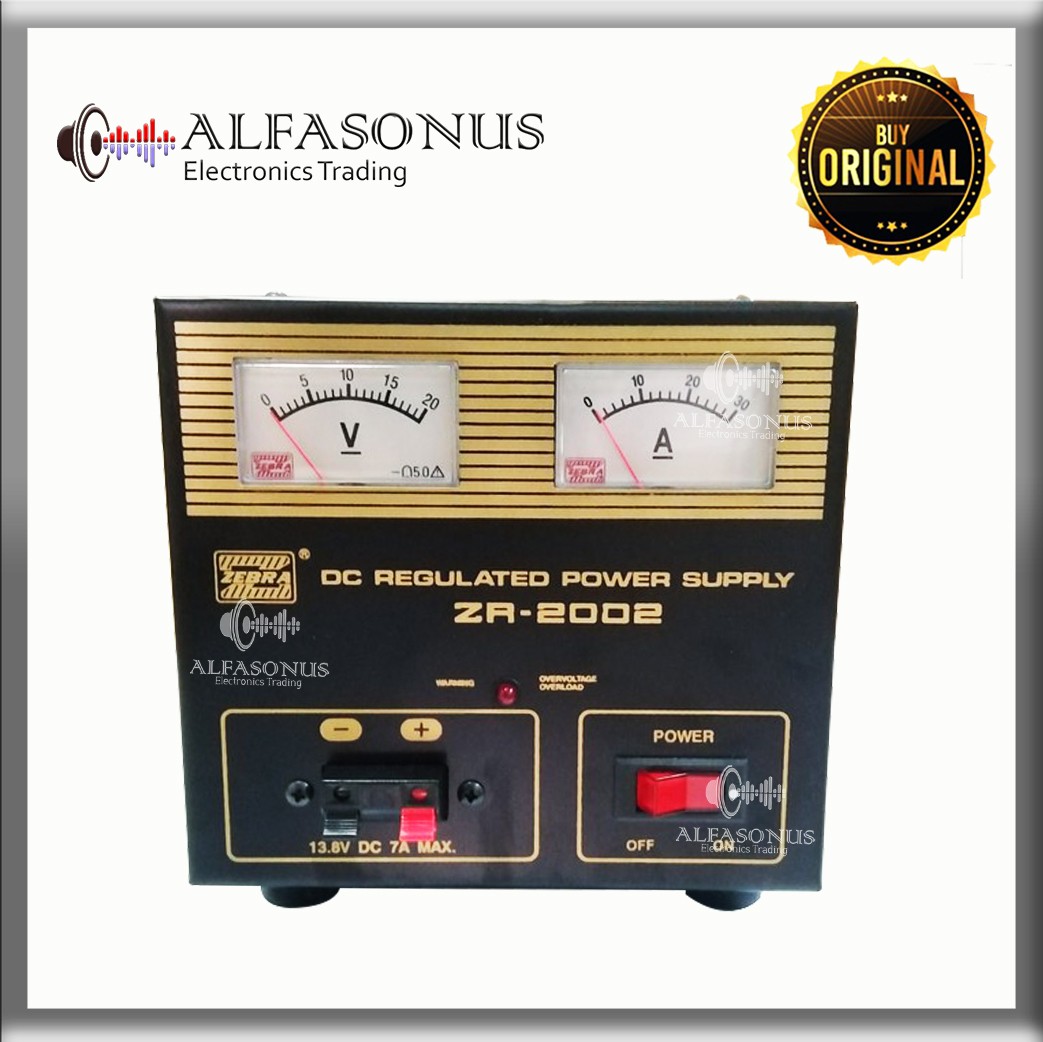 Zebra ZR-2002 20 Ampere DC Regulated Power Supply, Computers & Tech ...