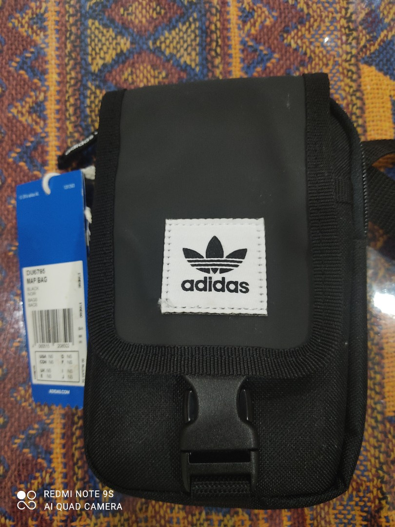 Adidas Trefoil Map Bag, Men's Fashion, Bags, Sling Bags on Carousell