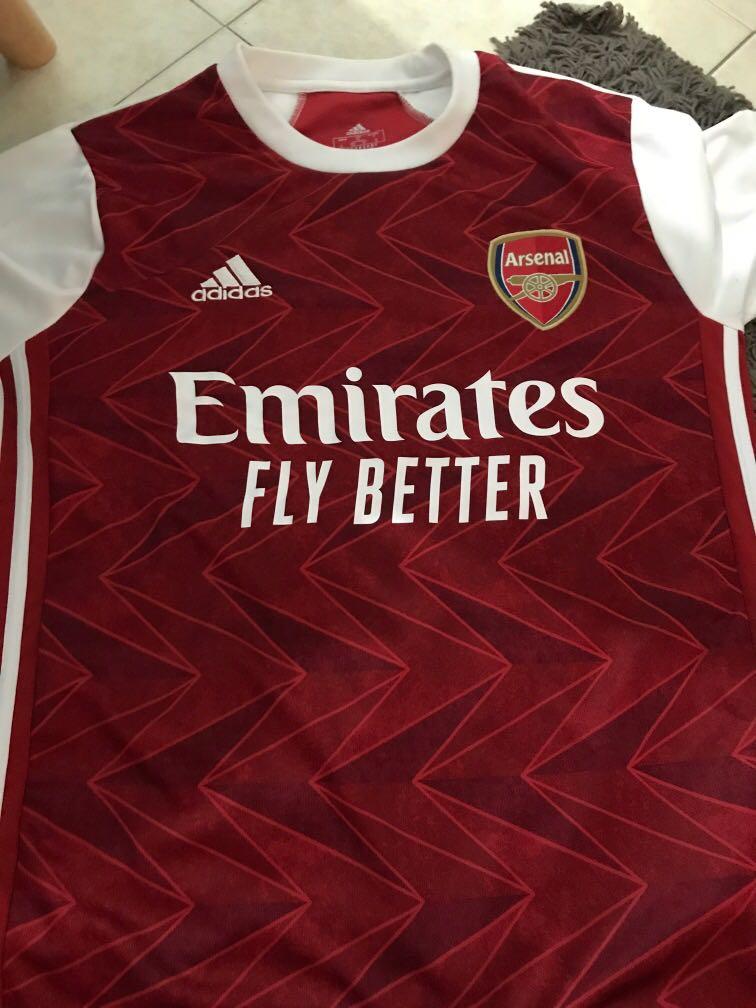 Arsenal Home Jersey 20/21, Sports, Sports Apparel on Carousell