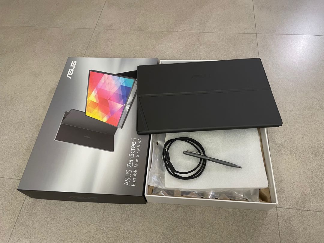 Asus zenscreen portable monitor MB16A, Computers & Tech, Parts ...
