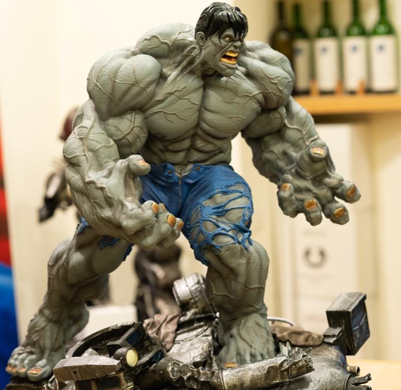 [In Stock] ATF Custom Fan Art Grey Hulk (Tags: Sideshow XM prime1 ...