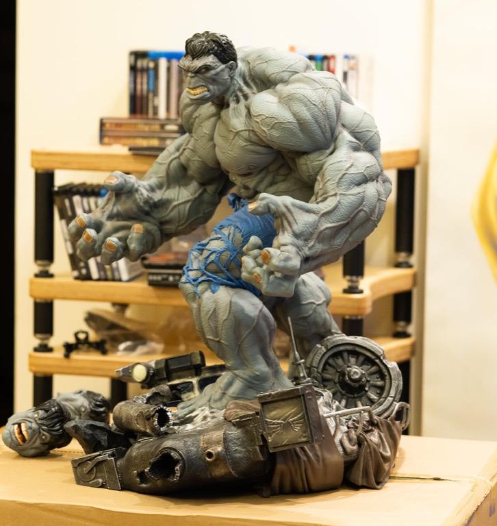 [In Stock] ATF Custom Fan Art Grey Hulk (Tags: Sideshow XM prime1 ...