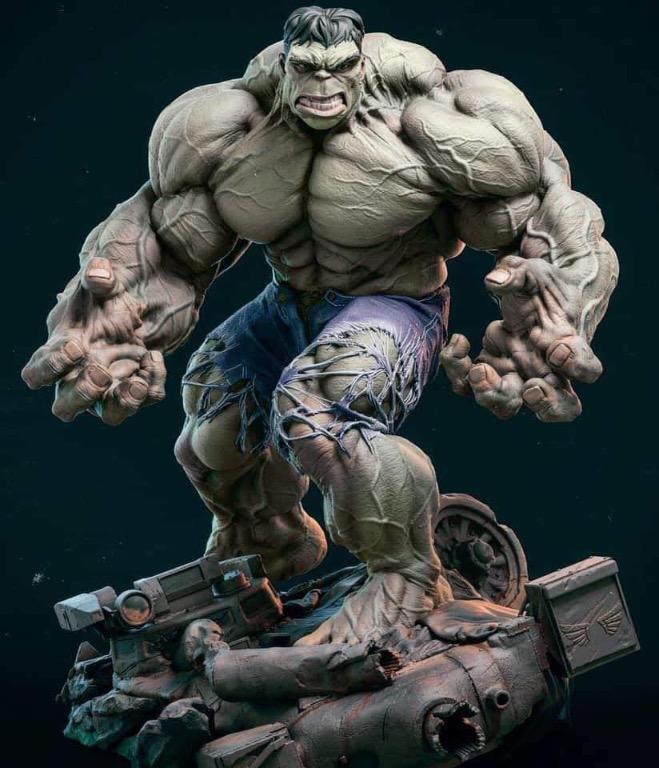 [In Stock] ATF Custom Fan Art Grey Hulk (Tags: Sideshow XM prime1 ...
