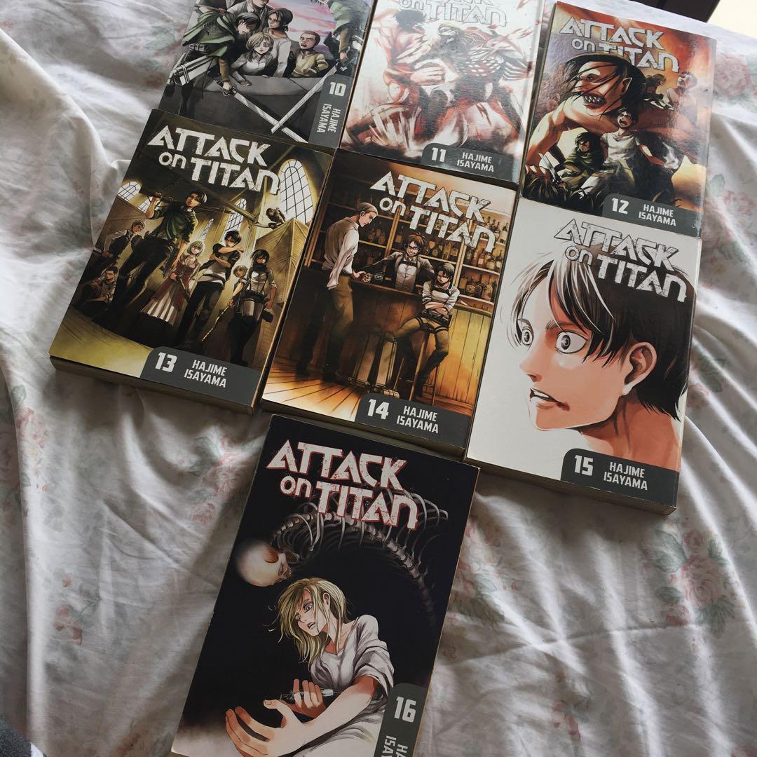 Attack on Titan/Shingeki no Kyojin (BEHASA ENGLISH) Volume 1-16, Buku ... Attack on Titan/Shingeki no Kyojin (BEHASA ENGLISH) Volume 1-16, Buku ...