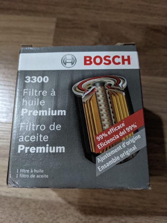 Bosch Premium Engine Oil Filter 3300, Car Accessories, Accessories on ...