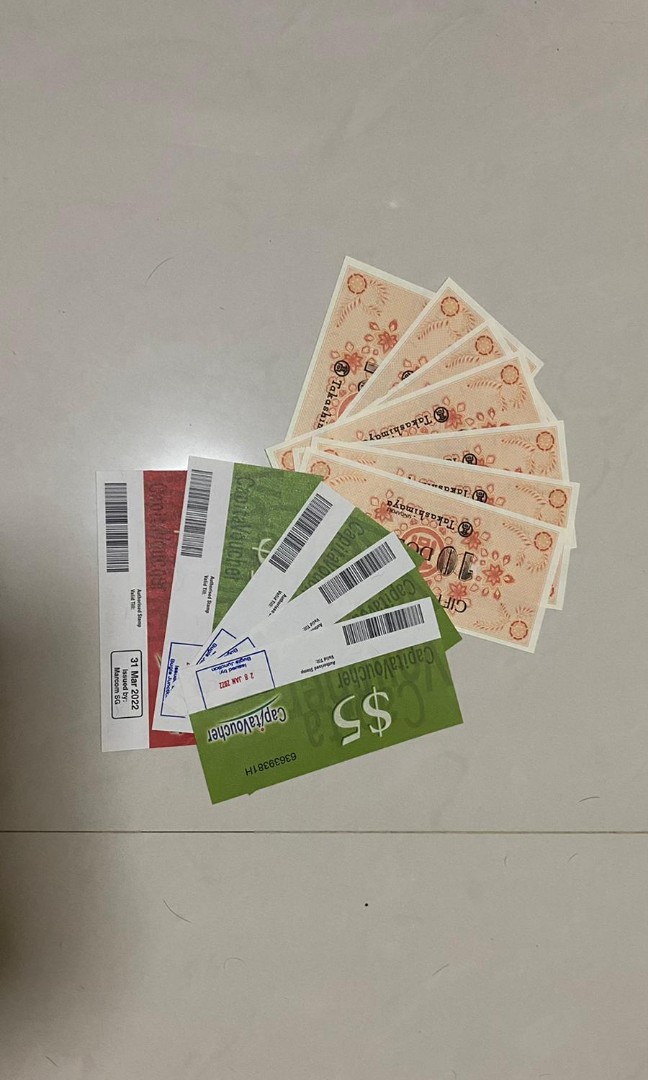Capitaland Vouchers, Entertainment, Gift Cards & Vouchers on Carousell