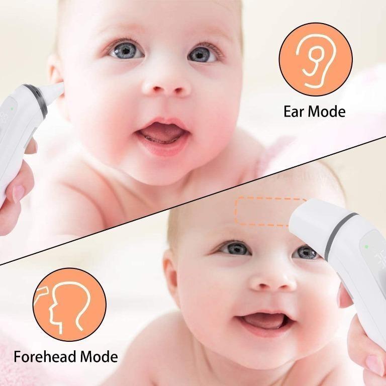 Caroune Ear and Forehead Thermometer, Medical Digital Infrared Temporal ...