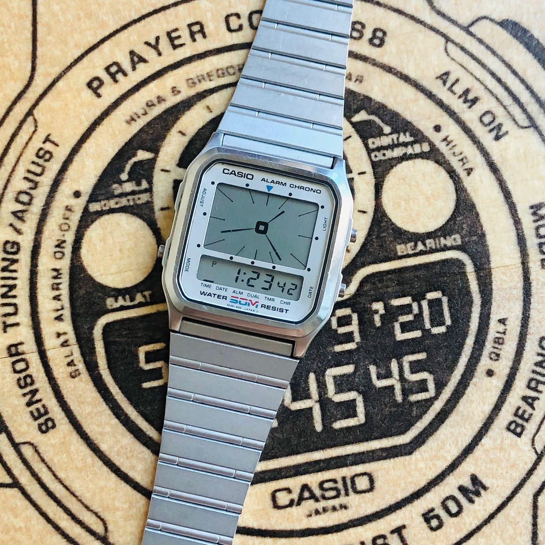 Casio AE-60W Digital / Digital Analogue, Men's Fashion, Watches ...