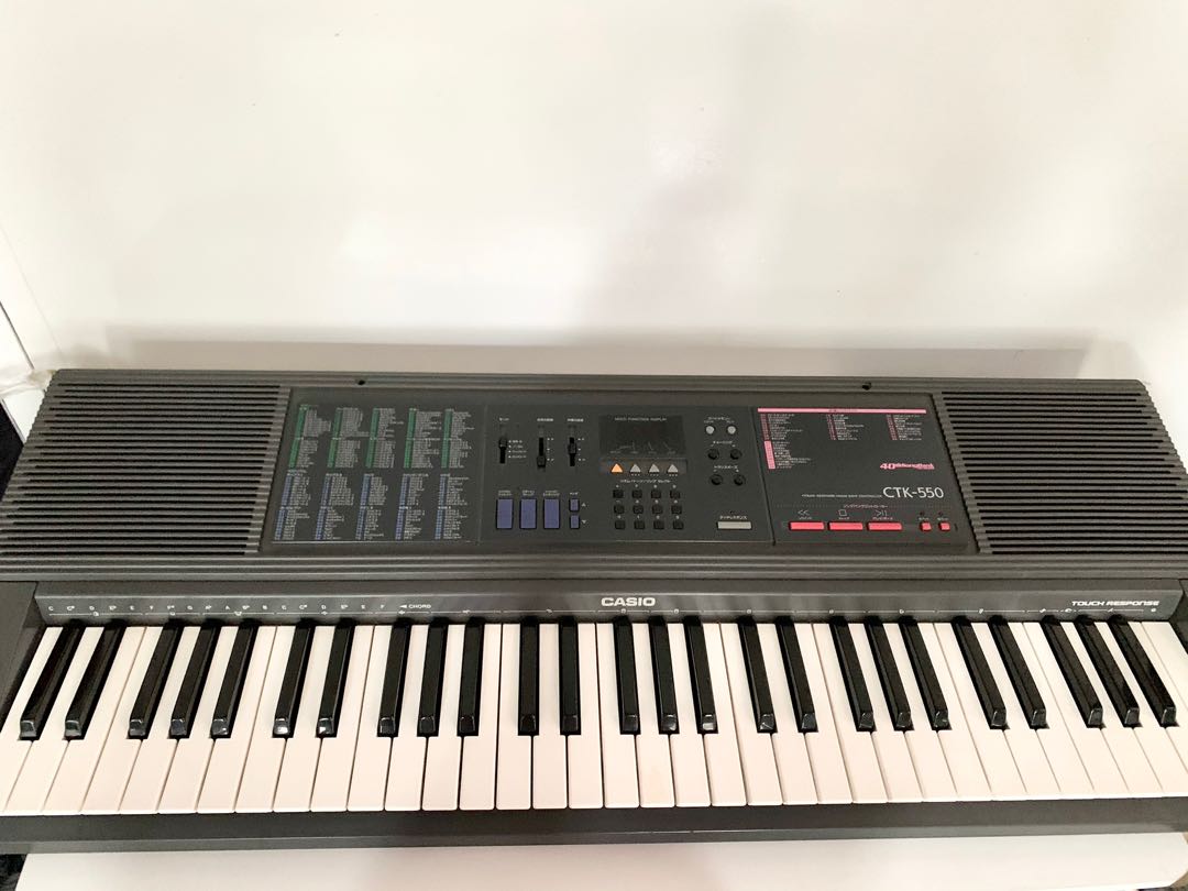 Casio CTK-550 keyboard, Hobbies & Toys, Music & Media, Musical ...