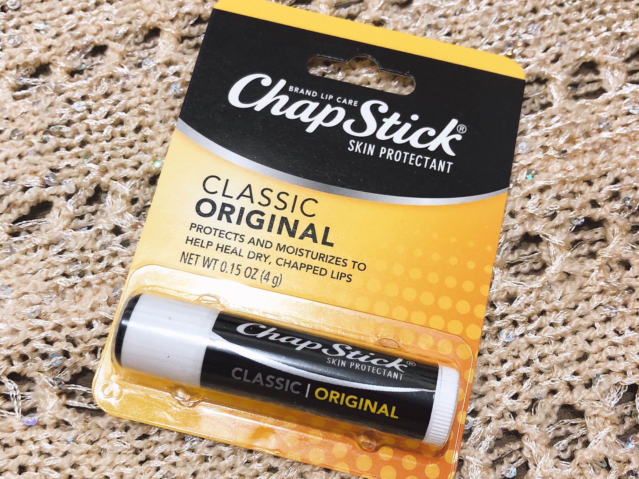 ChapStick Lip Balm -Classic Original, Beauty & Personal Care, Face ...