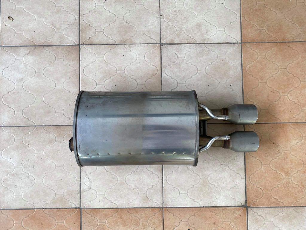 Civic Fd Stock muffler without resonator, Car Parts & Accessories ...