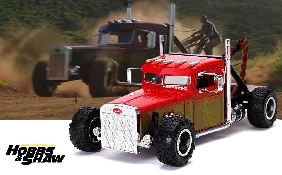 Custom Peterbilt Truck - FAST & FURIOUS (HOBBS & SHAW), Hobbies & Toys ...