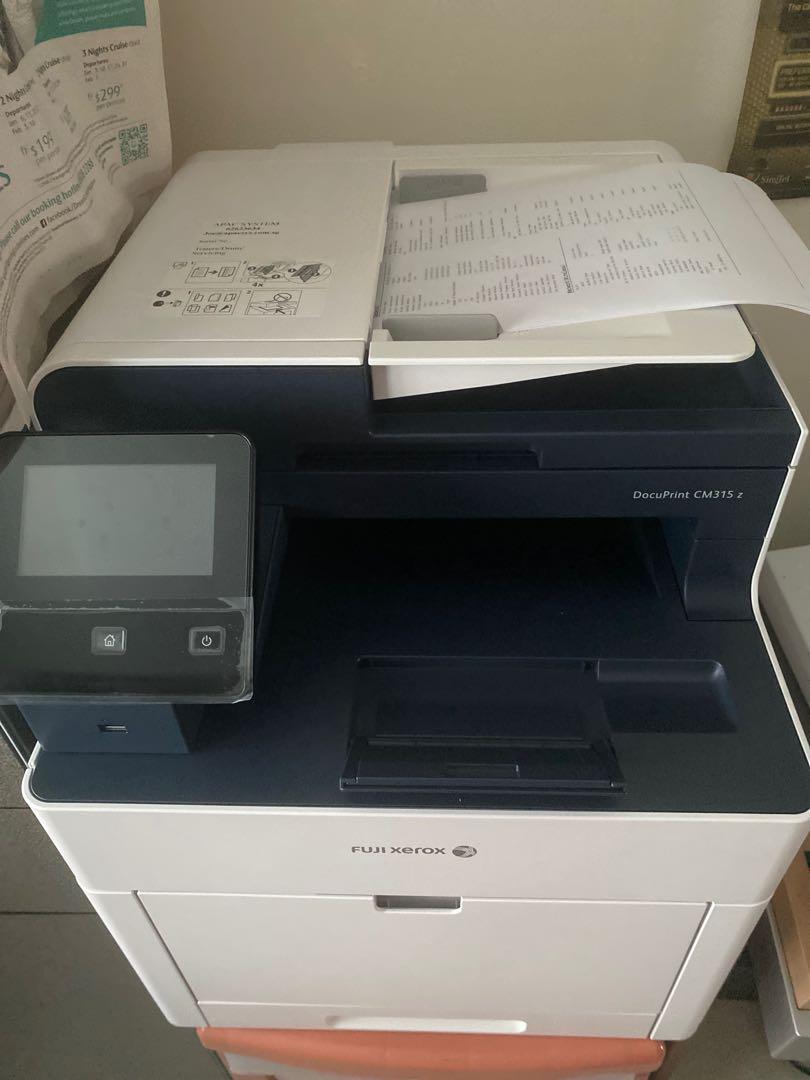 Fuji Xerox CM315z Multi Function Printer, Computers & Tech, Printers ...