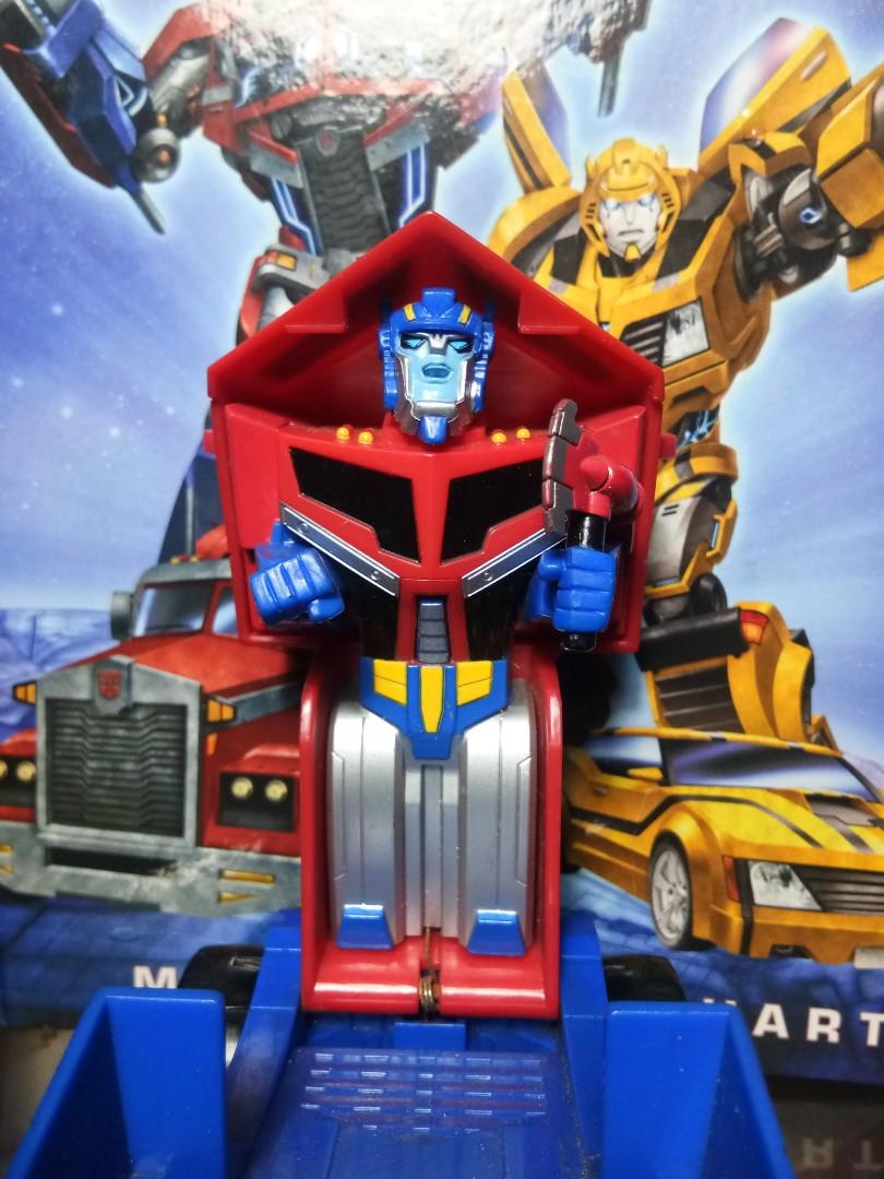Hasbro Transformers Animated Bumper Battlers Optimus Prime, Hobbies ...