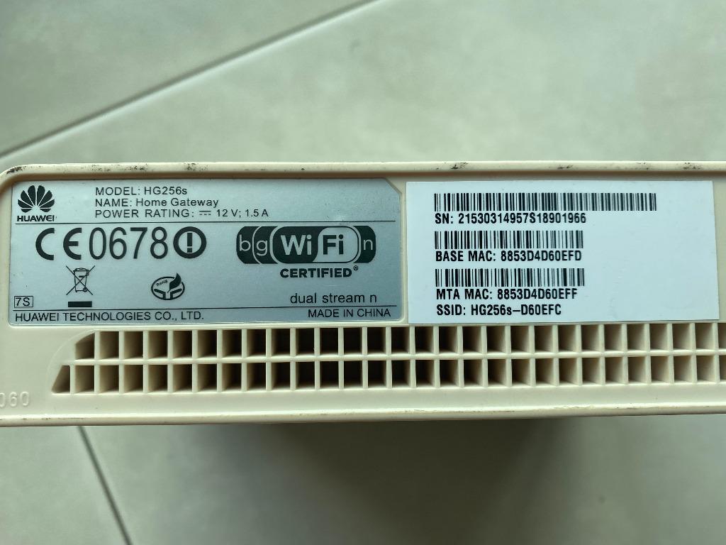 Huawei HG256s Router, Mobile Phones & Gadgets, Mobile Phones, Android ...