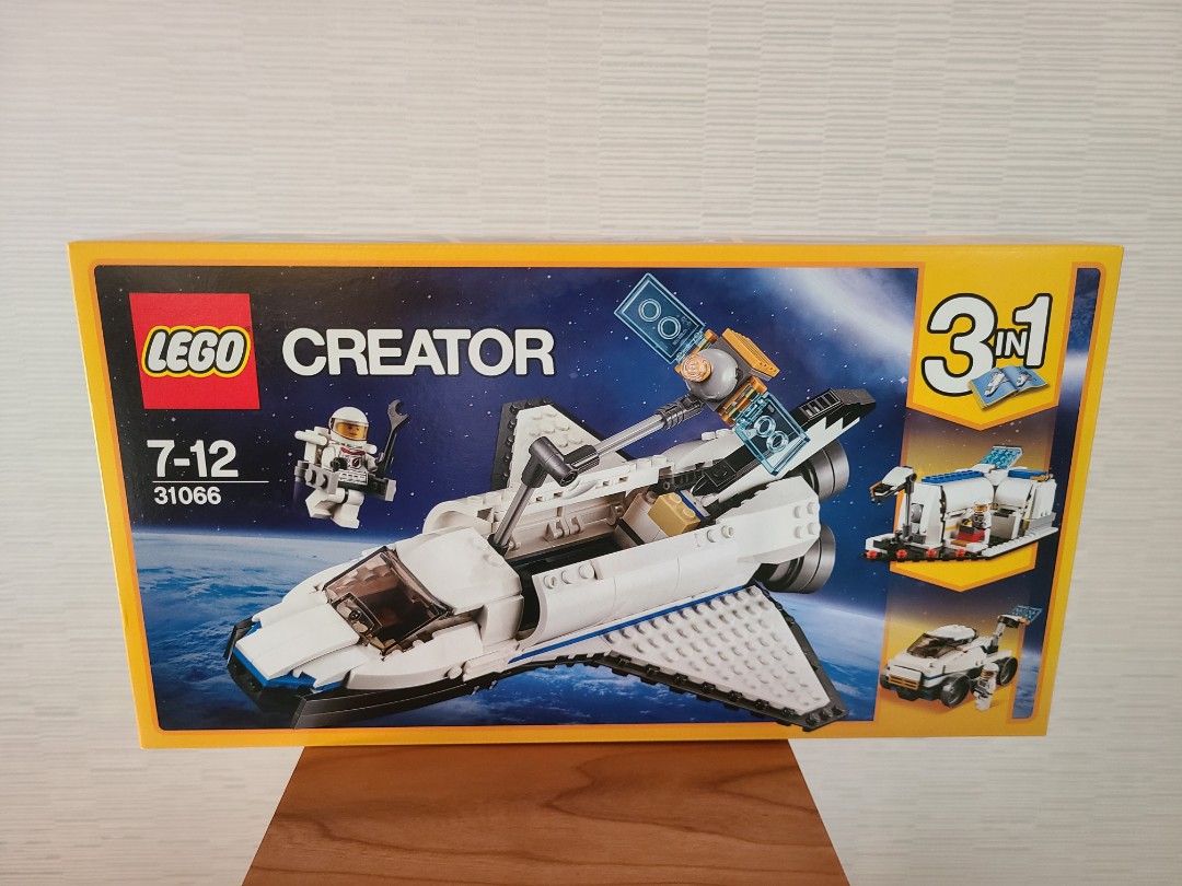 LEGO 31066 space shuttle 太空穿梭機 直角靚盒 保証全新未開 (一定有，不用問有無貨), 興趣及遊戲, 玩具 & 遊戲 ...