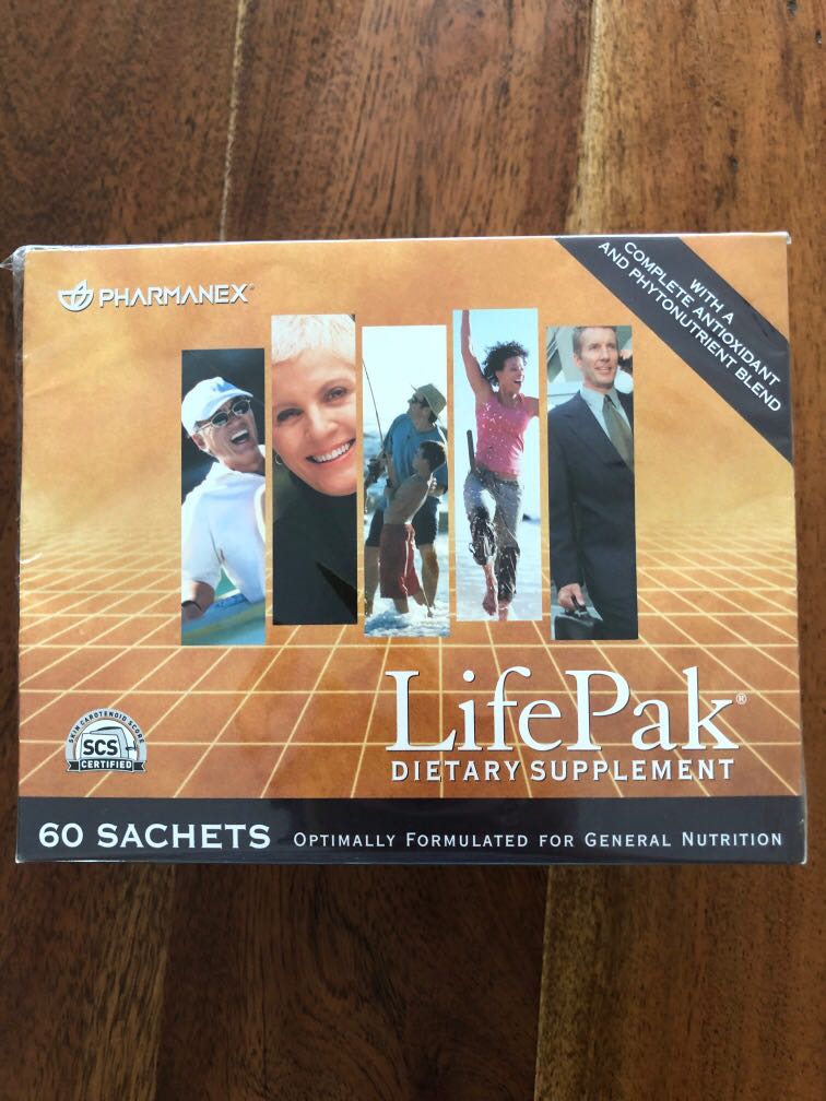Lifepak dietary supplements, Health & Nutrition, Health Supplements ...