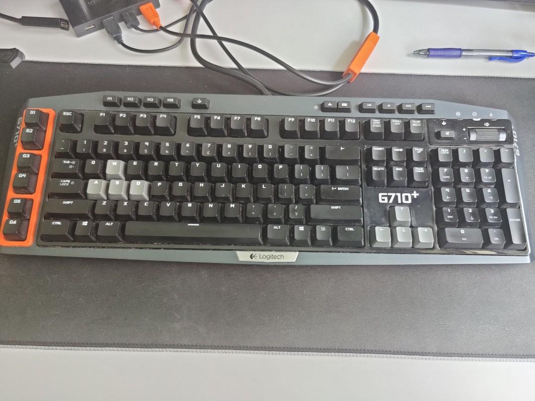 Logitech G710+ brown switch, Computers & Tech, Parts & Accessories ...