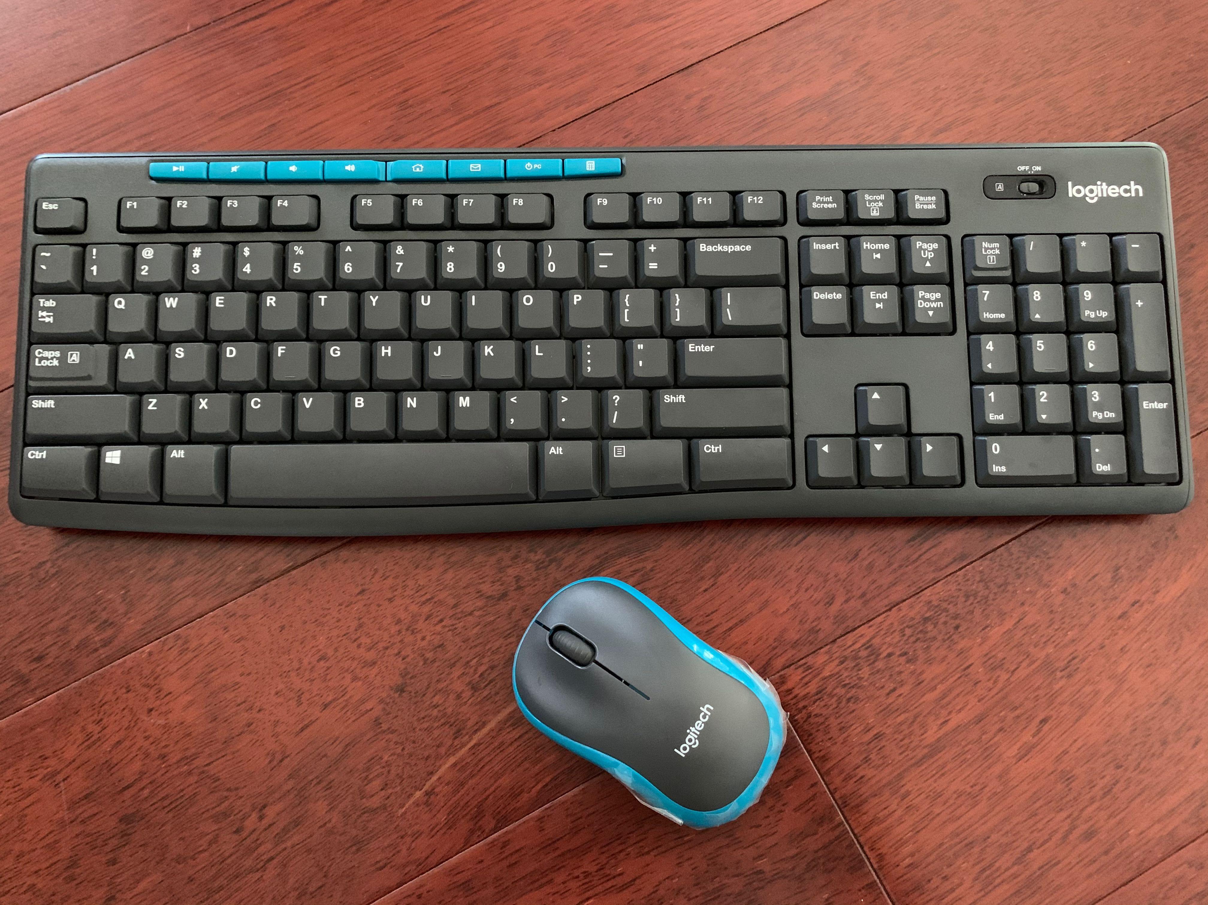 Logitech MK275 Wireless Keyboard And Mouse Combo Audio Other Audio 