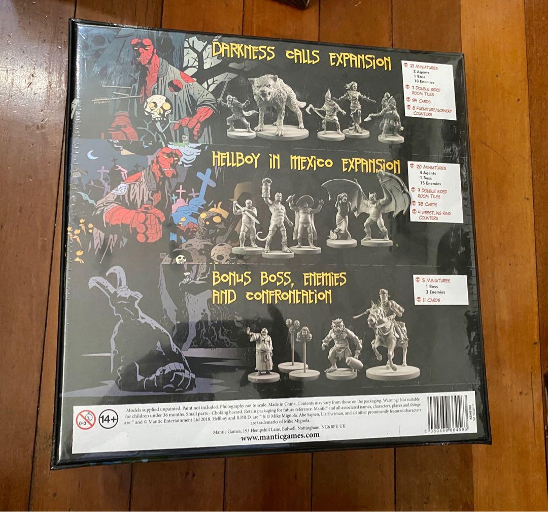 Mantic Games Dark Horse Comics Hellboy Board Game Kickstarter Exclusive ...