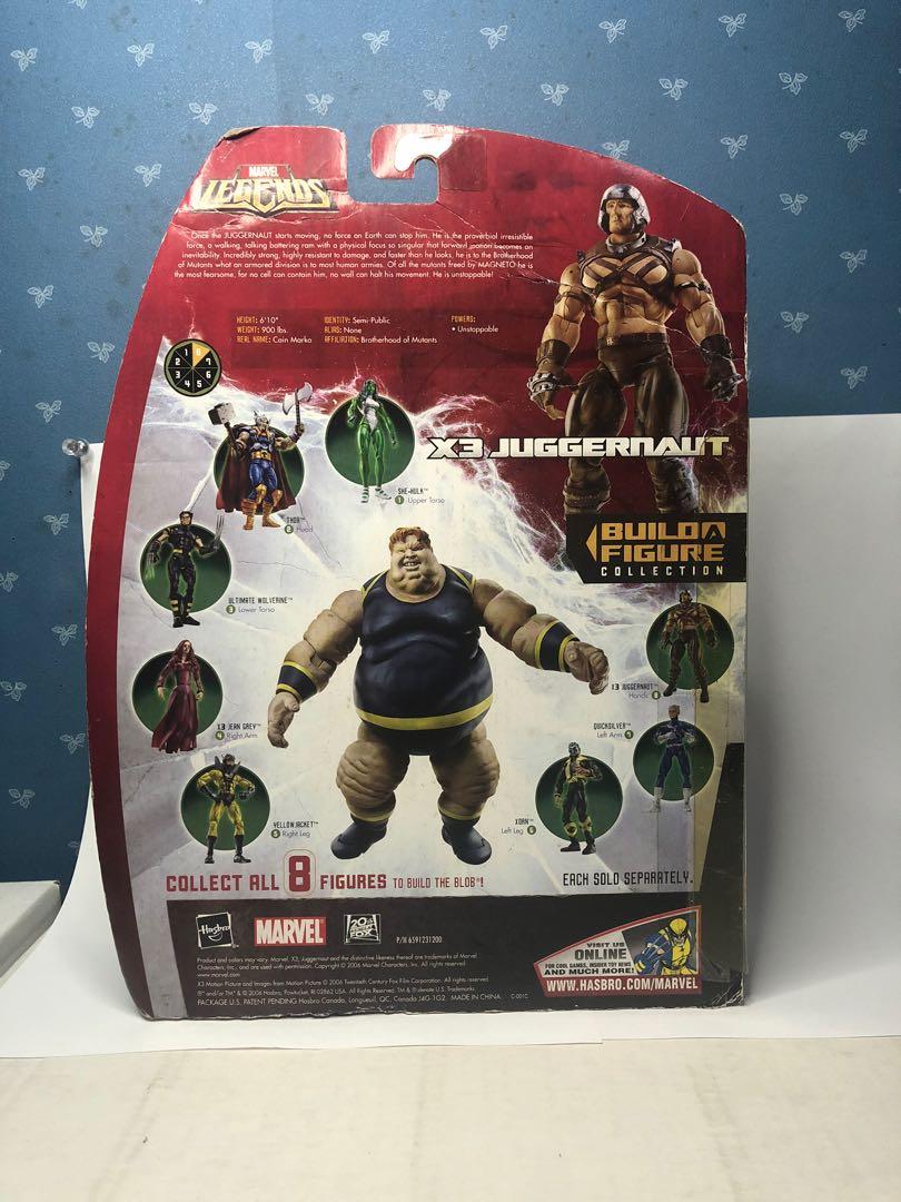 Marvel legends juggernaut Blob Wave, Hobbies & Toys, Toys & Games on ...
