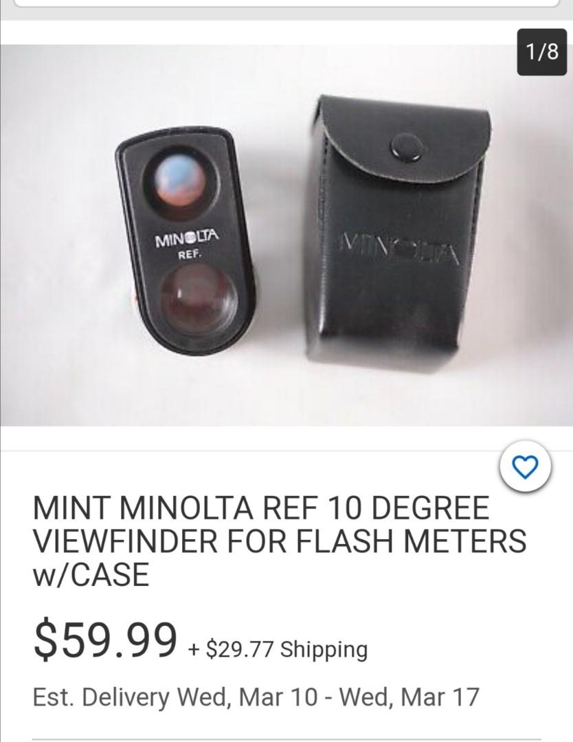 Minolta REF viewfinder, Photography, Cameras on Carousell