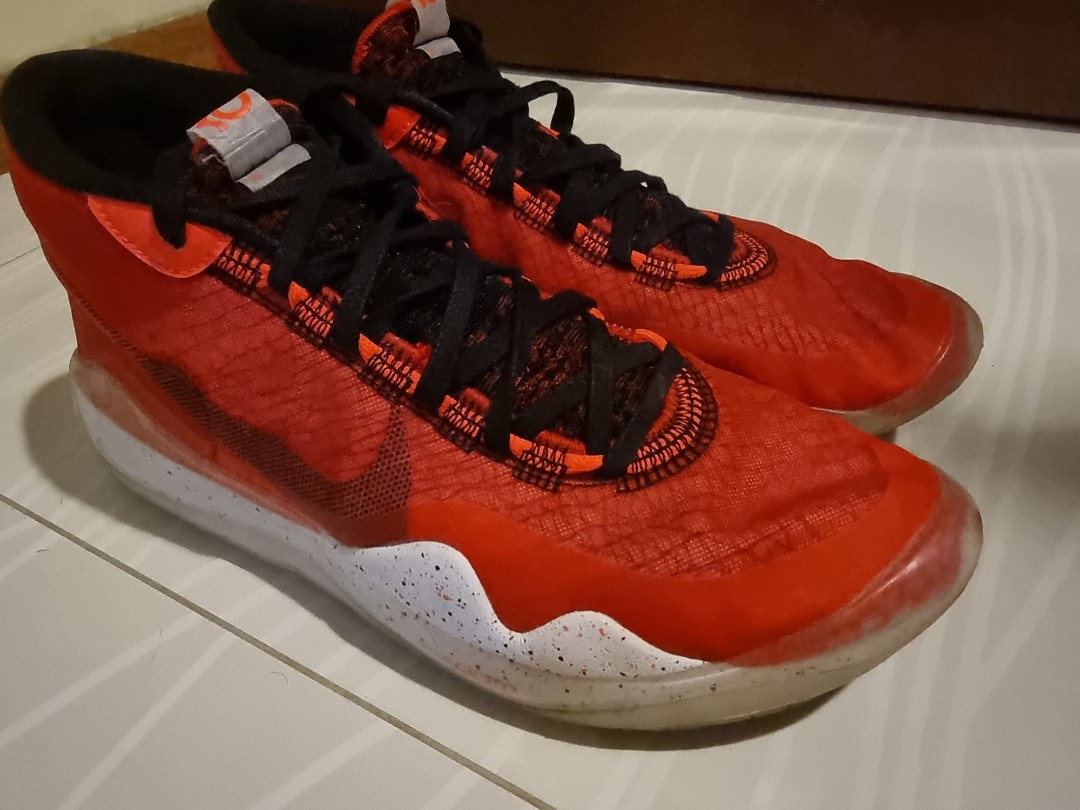 NBA KEVIN DURANT 12 UNIVERSAL RED, Men's Fashion, Activewear on Carousell