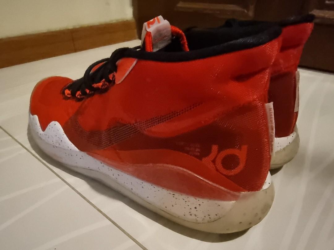 NBA KEVIN DURANT 12 UNIVERSAL RED, Men's Fashion, Activewear on Carousell