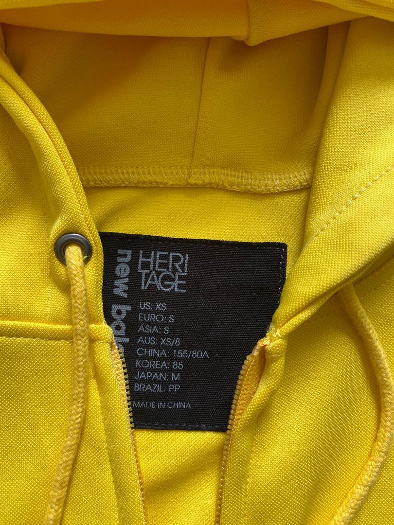 New Balance Yellow Jacket, Women's Fashion, Coats, Jackets and ...