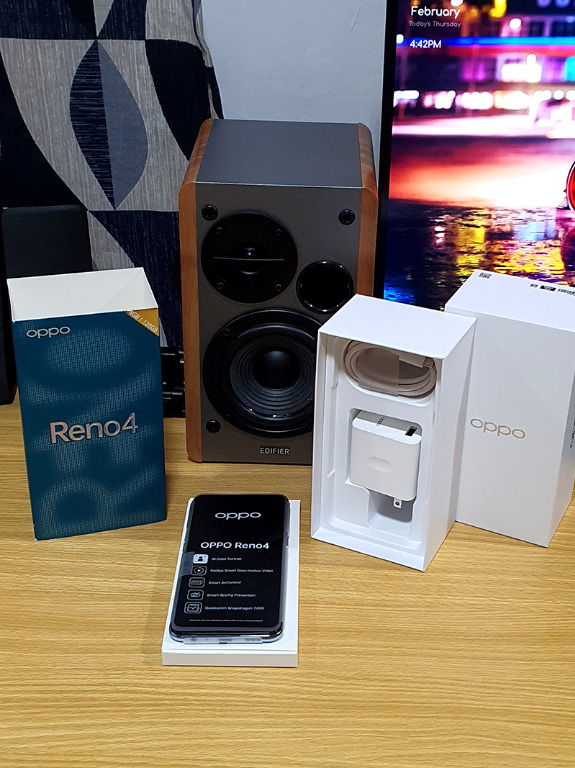 Oppo Reno 4 - 8gb / 128gb with Receipt Aug. 2021, Mobile Phones ...