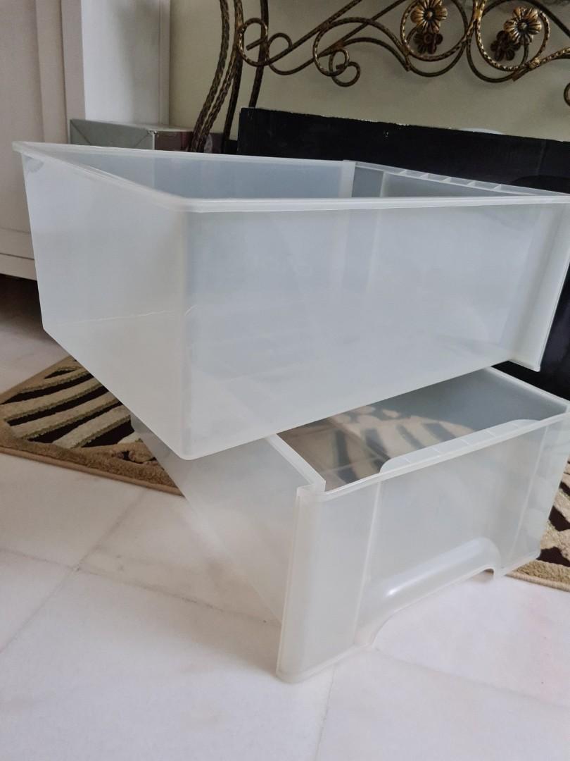 Plastic Storage Box (No cover), Everything Else on Carousell