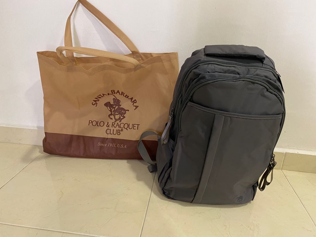 Polo Santa Barbara Backpack, Luxury, Bags & Wallets on Carousell