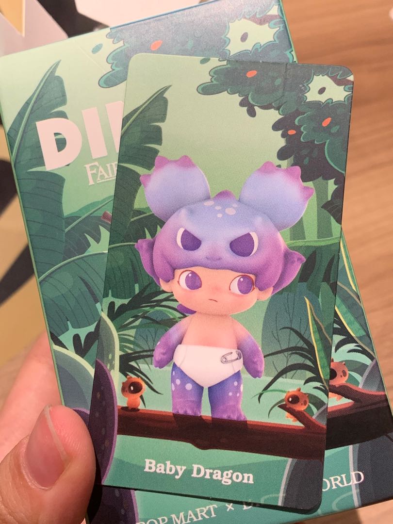 Popmart Dimoo Fairy Tales Baby Dragon, Hobbies & Toys, Toys & Games on ...