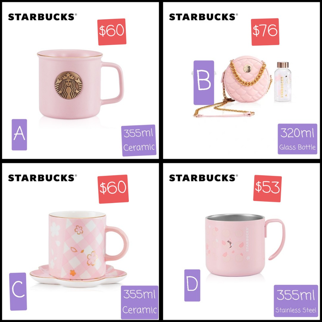 (PreOrder) 2021 Starbucks Cherry Blossom Collection, Everything Else on ...