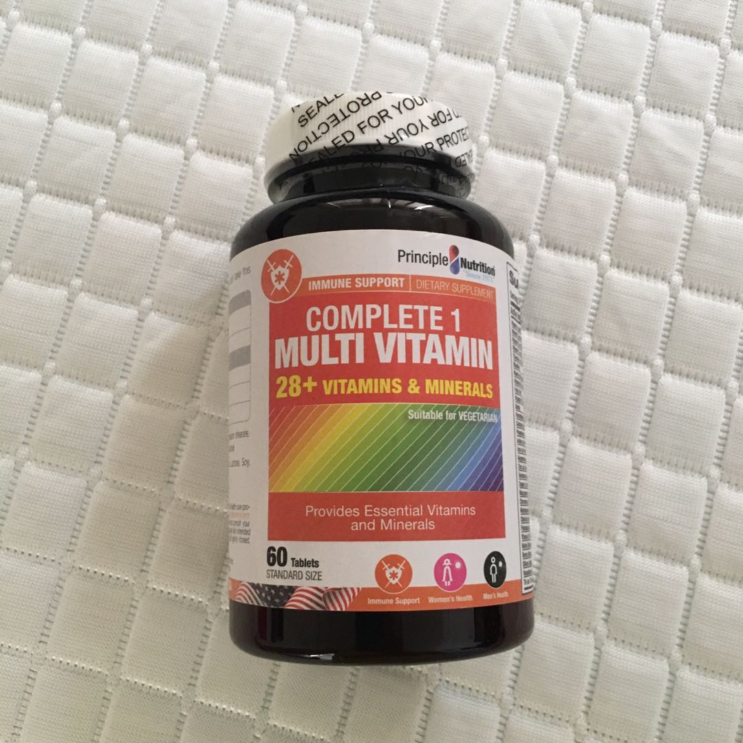 Principle Nutrition Complete 1 Multi Vitamin, Health & Nutrition ...