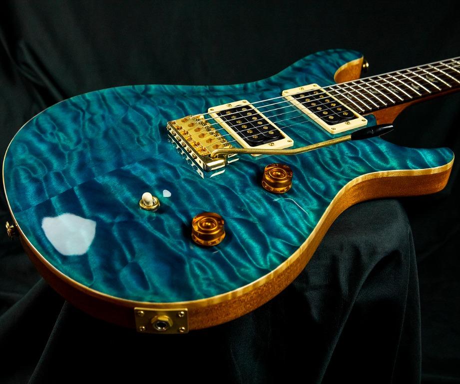PRS Custom 24 Artist Package 20th Anniversary Azul Blue, Hobbies & Toys ...