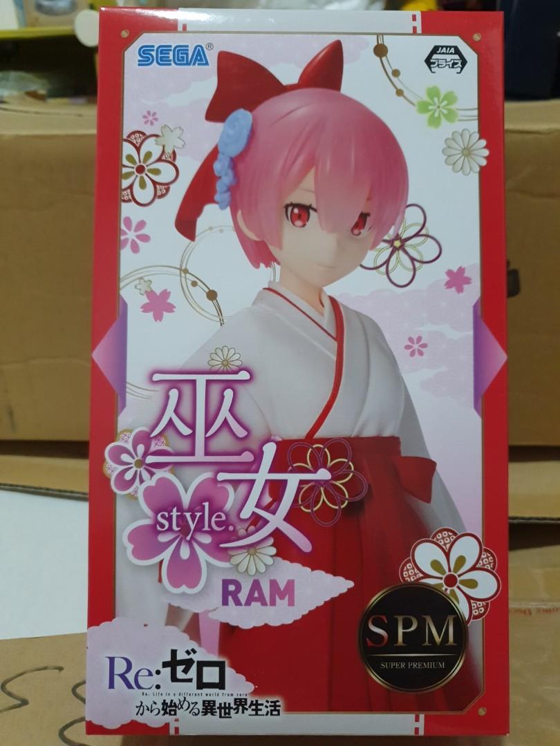 Re:Zero Ram Miko style SPM figure Sega, Hobbies & Toys, Toys & Games on Carousell