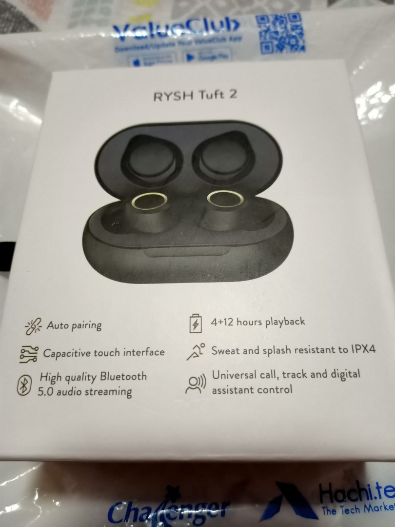 RYSH Tuft 2 Bluetooth True Wireless Earbuds, Audio, Earphones on Carousell
