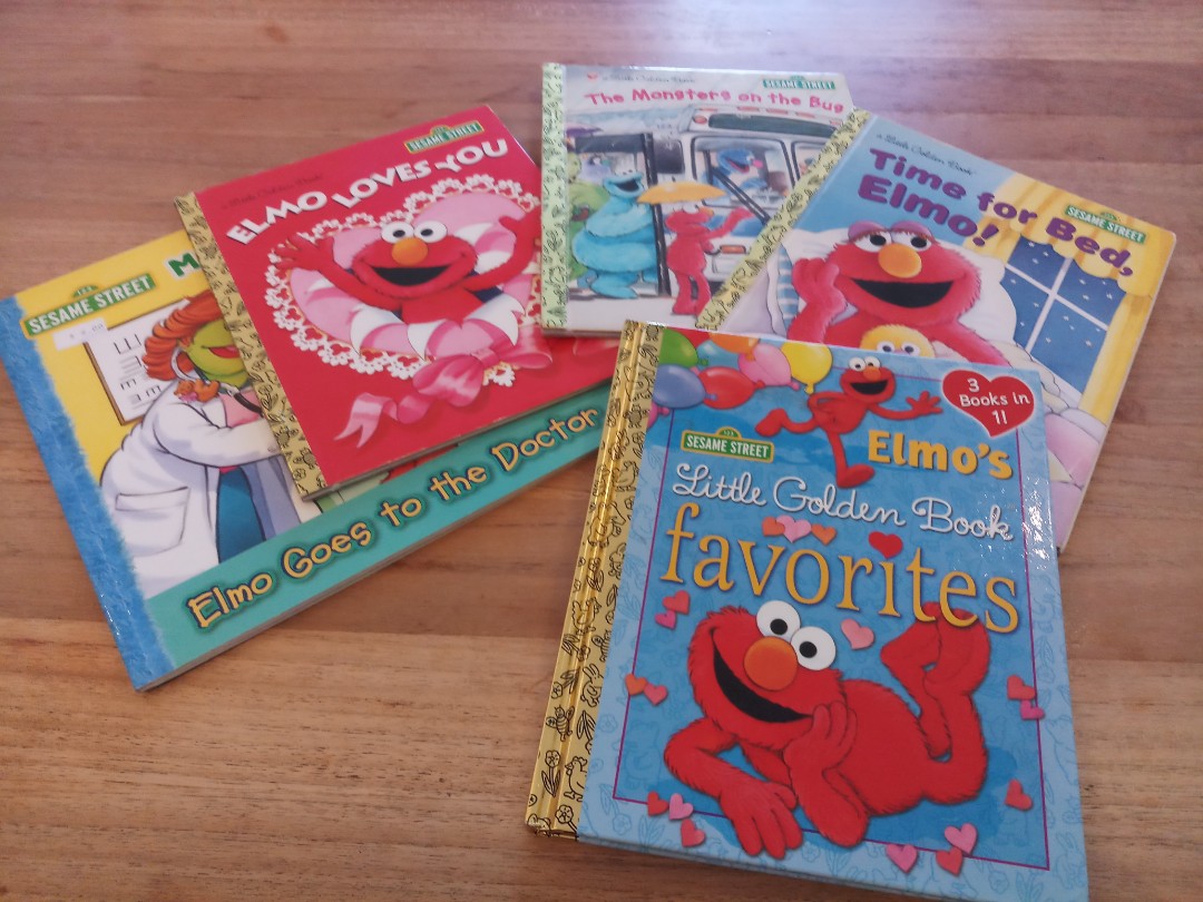 Sesame Street Elmo book set, Hobbies & Toys, Books & Magazines ...