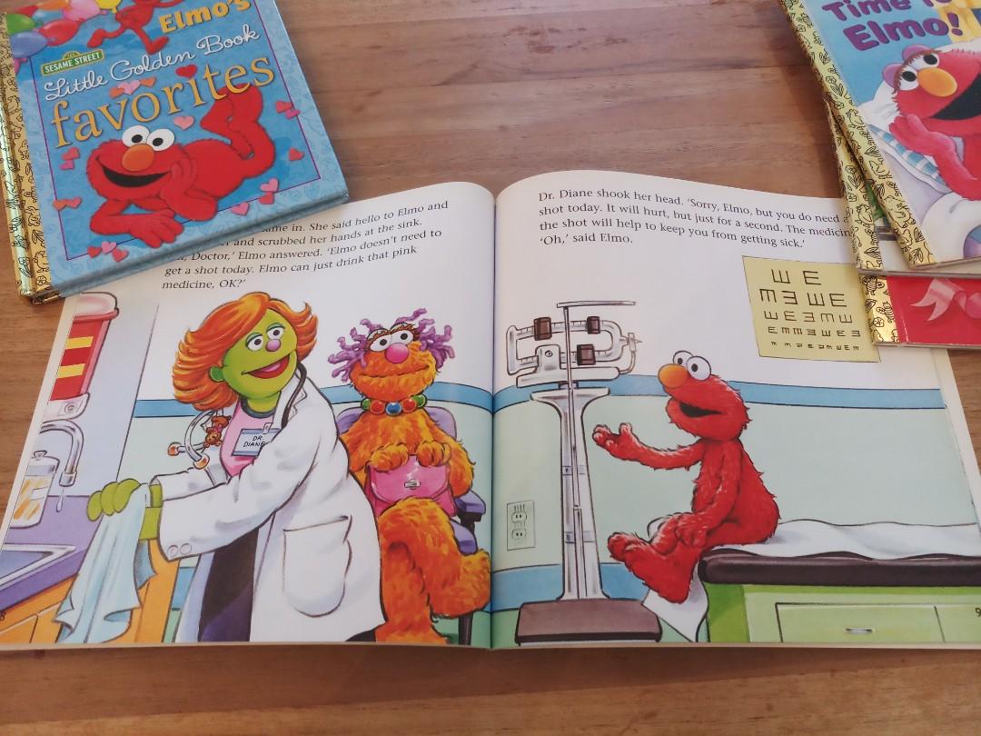 Sesame Street Elmo book set, Hobbies & Toys, Books & Magazines ...