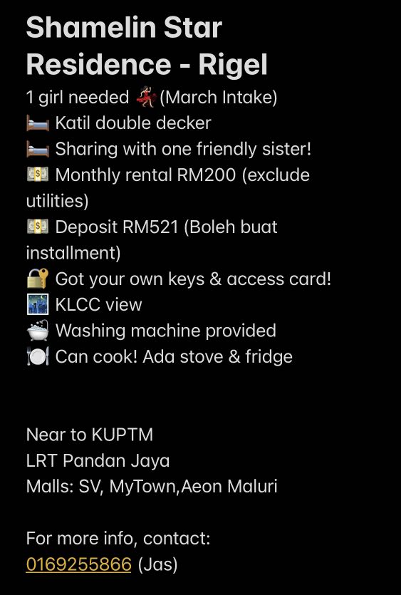 Shamelin Star Residence Rigel, Property, Rentals on Carousell