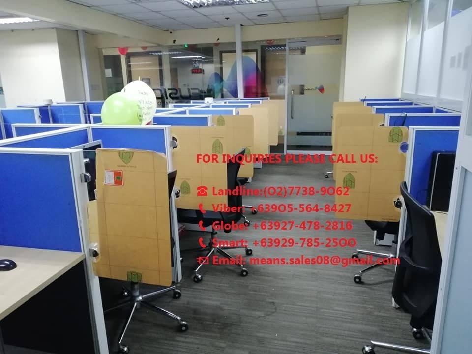 SHARING PANEL WORKSTATION OFFICE PARTITION, Furniture & Home Living ...