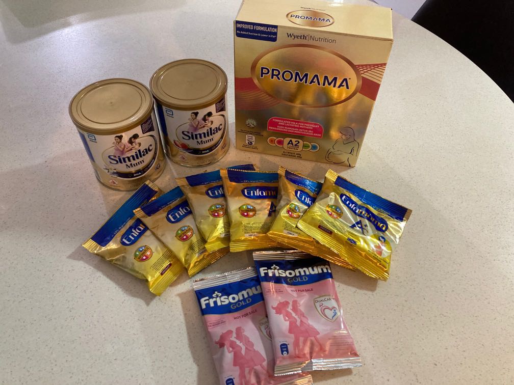 Similac Mum, Enfamama, Promama, Frisomum Gold Milk Powder, Babies ...