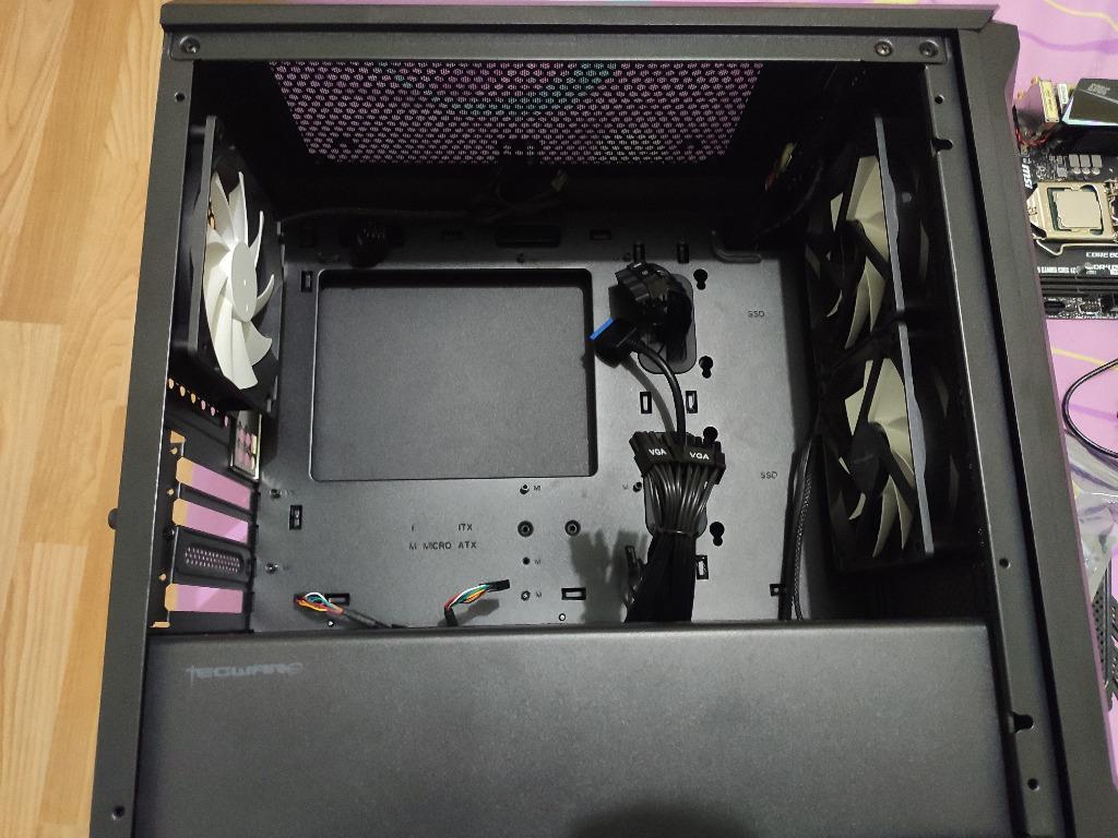 Tecware Alpha M TG mATX Case, Computers & Tech, Parts & Accessories ...
