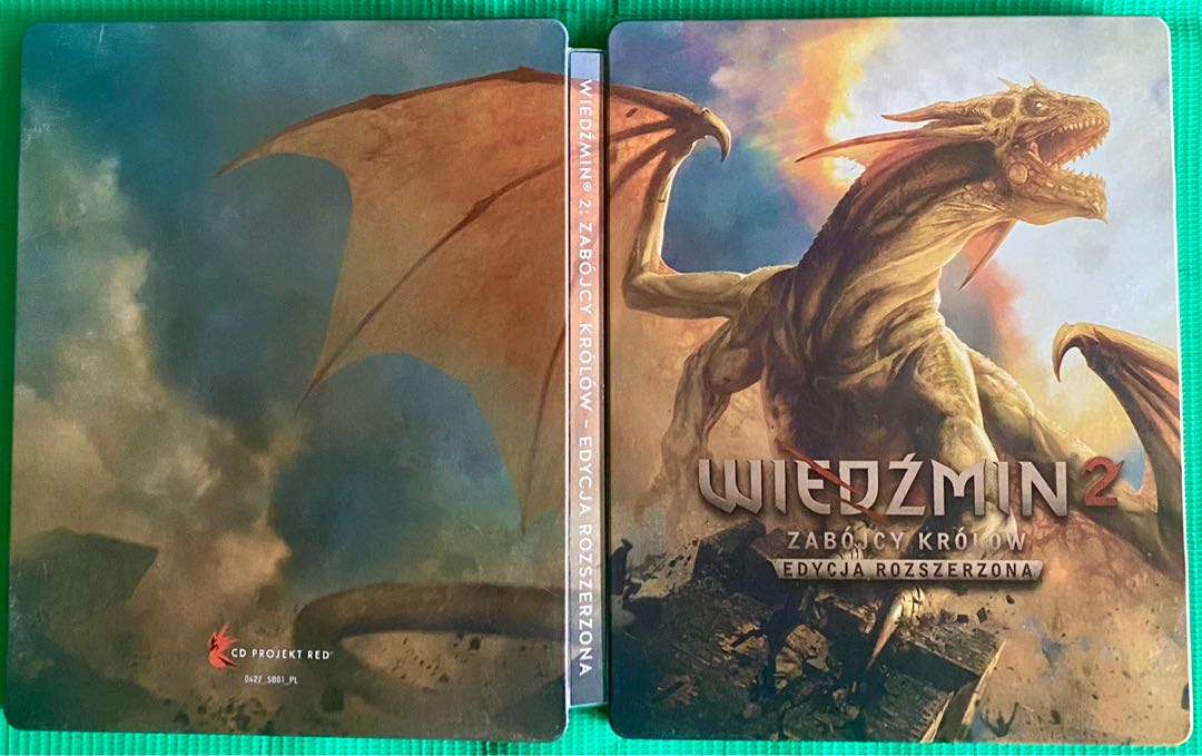 The Witcher Polish Exclusive G2 Steelbook / Steelcase (No Game), Video ...