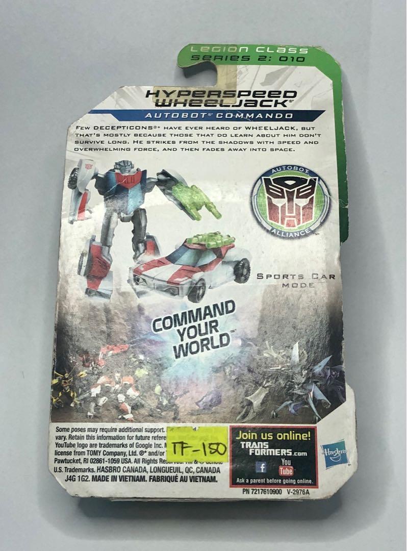 Transformers Prime Cyberverse Hyperspeed Wheeljack, Hobbies & Toys ...